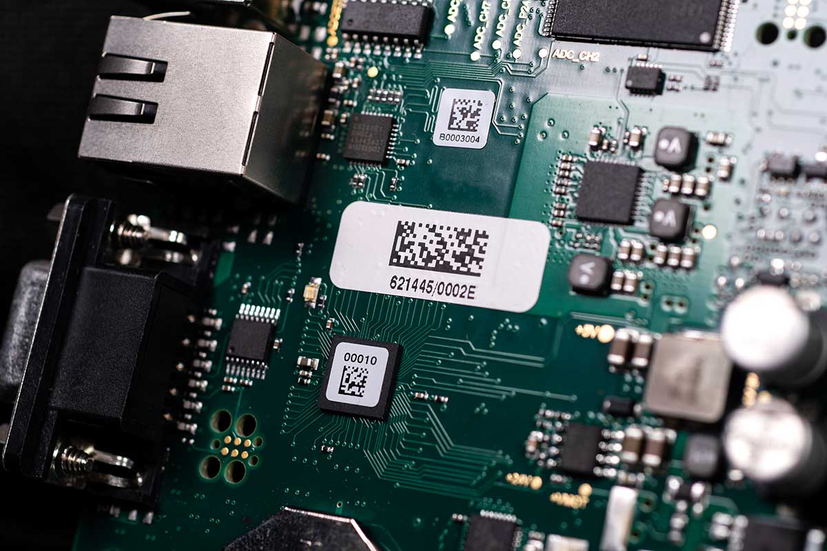 IDENTCO DuraTrack Stock Label Series Ideal for Circuit Board Assembly ...